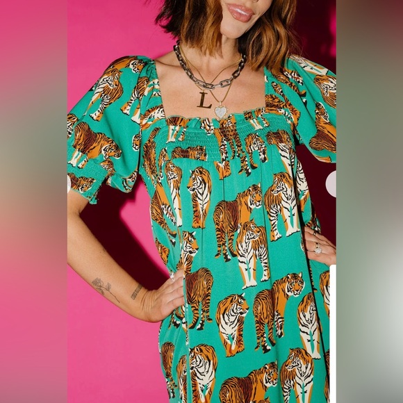 Dressed in LALA | Dresses | Dressed In Lalapalm Springs Smocked Dress ...
